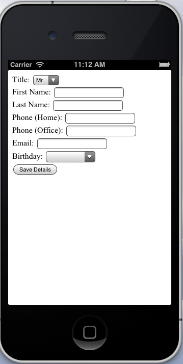 Phonegap Contacts Storing | Phonegap tutorial by Wideskills